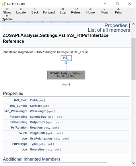 How To Change The PSF Display Size From Zemax API Zemax Community