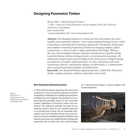 pdf designing parametric timber