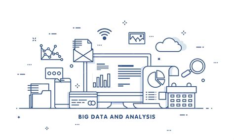 Premium Vector Big Data Machine Alogorithms Analytics Concept Saftey And Security Concept