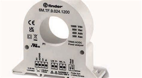 finder prezintă analizoare de reţea cu interfaţă modbus seria 6m