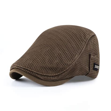 Jamont Golf Mesh Flat Cap Breathable Ghelter