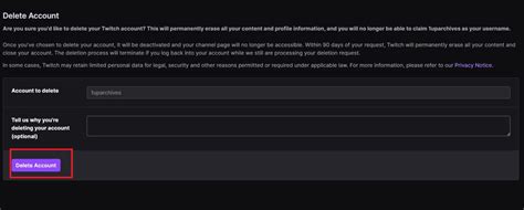 How To Delete Or Deactivate Your Twitch Account Tech Junkie