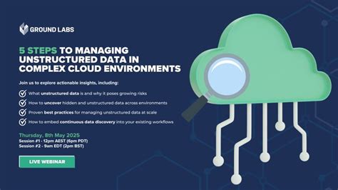 5 steps to managing unstructured data in complex cloud environments