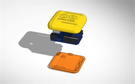 3d Design Copy Of Copy Of Shapely Arduino Enclosure Wip With
