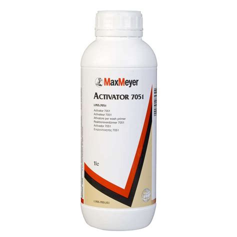 Max Meyer 7051 Activator For Etch Primer 7050 [1l] Refinish Supplies Uk