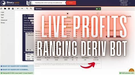 Advanced Bot Tick Range Deriv Binary Bot Impactful Lifetime Deriv Bot Profits
