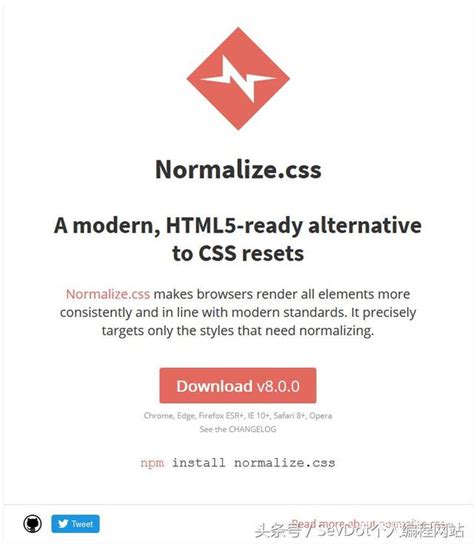 github上css板塊開源項目star數最多的是boostrap，第三呢？ 每日頭條