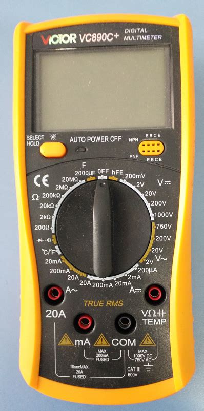 万用表victor Vc890c 天子骄龙 博客园