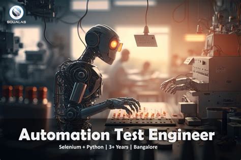 Automation Test Engineer Selenium Python 3 Years Bangalore