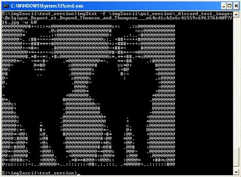 Image To Ascii Art