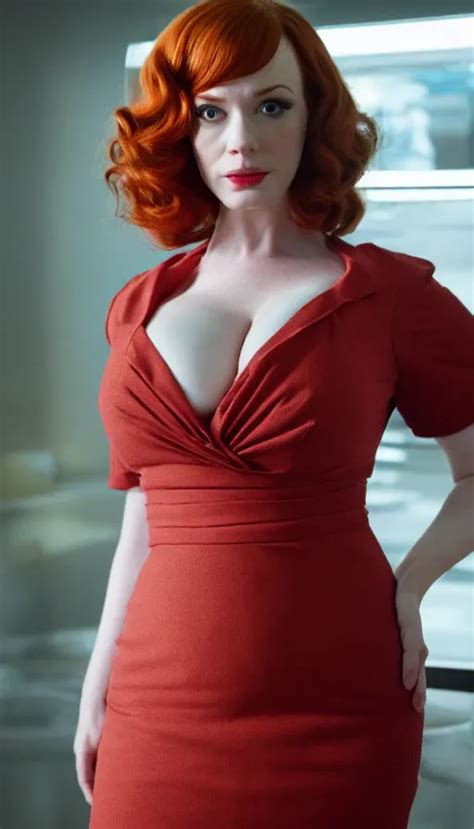 Christina Hendricks Mad Men Red Dress