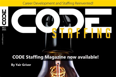 blog post code staffing magazine now available