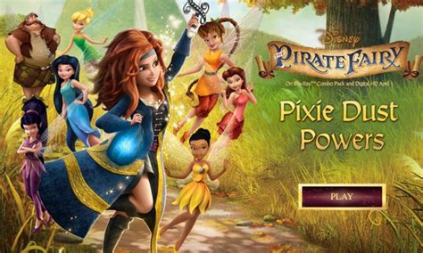 The Pirate Fairy Pixie Dust Powers Disney