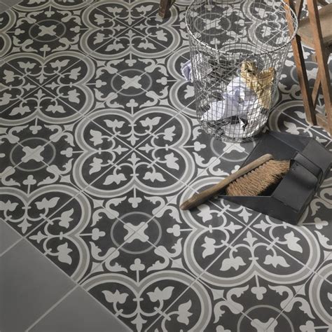 Set Of 12 Real Encaustic Cement Tiles Seville Home Decor
