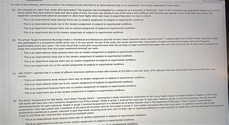 [answered] For Each Of The Following Determine Whether The Statistical Kunduz