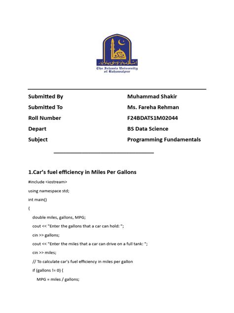 Progrmaing Fundamental Pdf Fuel Economy In Automobiles Energy Policy Progrmaing Fundamental Pdf Fuel Economy In Automobiles Energy Policy