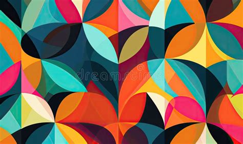 Abstract Graphic Patterns Infuse Energy Into Design Creating Using Generative Ai Tools Stock