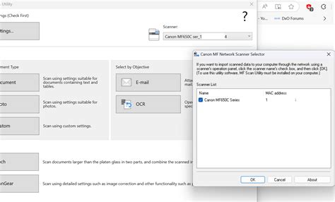 Imageclass Mf656cdw Will Not Scan Via A Wireless C Canon Community