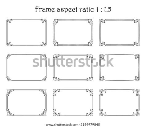 Fancy Rectangular Frame Vector Over 670 Royalty Free Licensable Stock Illustrations And Drawings