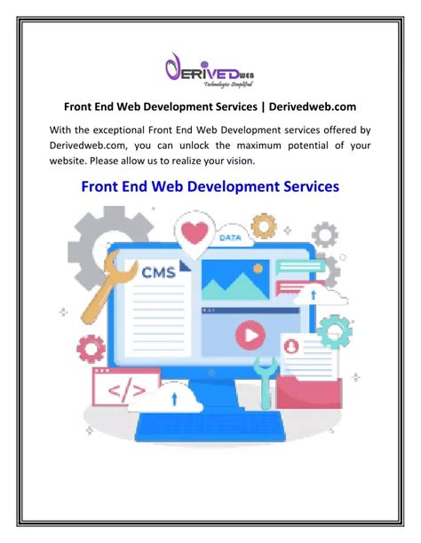 Ppt Front End Web Development Services Powerpoint