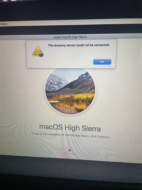 Cant Reinstall The Macos High Sierra Rmacos