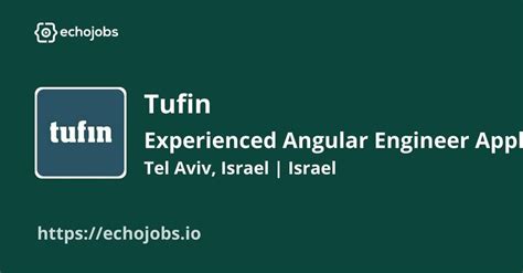 Hiring Experienced Angular Engineer Applications Tel Aviv Israel