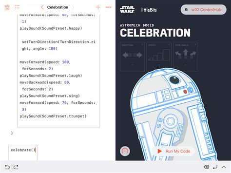 robots and physical computing littlebits star wars droid and swift playgrounds