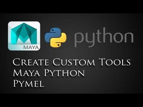 create custom tools in maya using python and pymel | Maya, Python, Maya modeling