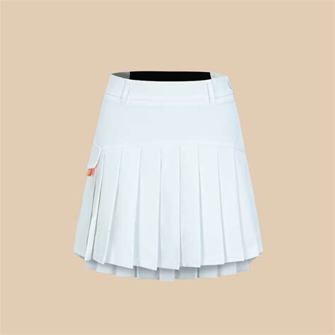 마헤스골프 오렌지라벨 스판스트레치 뒷처짐 주름스커트 Gkw9185