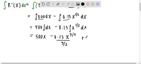 SOLVED Demand Find The Demand Function For Each Marginal Revenue Function Recall That If No