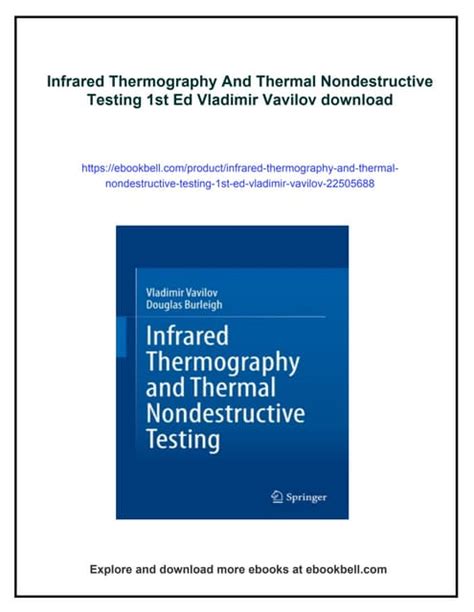 Infrared And Thermal Testing Ppt