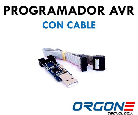 Programador AVR C Cable Orgontec