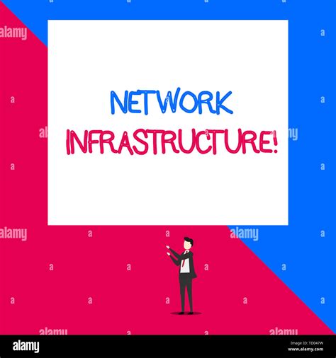 Writing Note Showing Network Infrastructure Business Concept For Hardware And Software