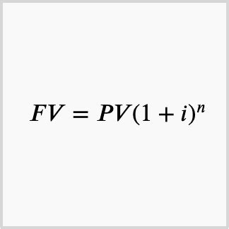 Future Value Formula