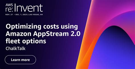 Optimizing Costs Using Amazon Appstream 20 Fleet Options Desktop And