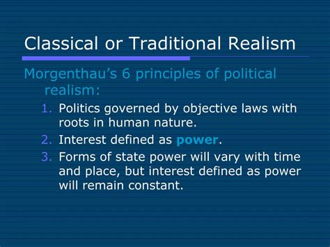 Ppt Plan For Today Understanding Classical Realism And Neorealism Powerpoint Presentation