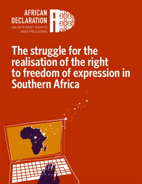 The Right To Freedom Of Expression In Namibia Ippr