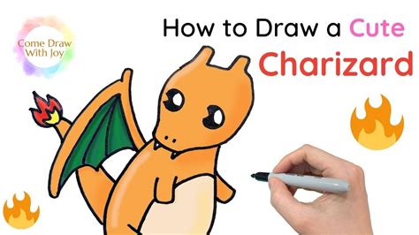 How To Draw Cute Charizard