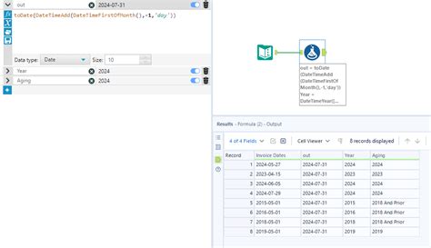 solved last day of month generator alteryx community