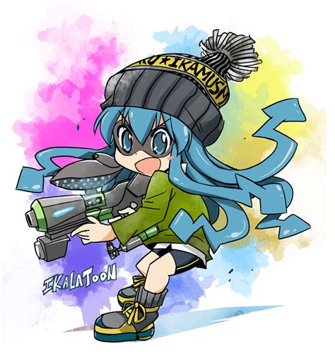 Ikamusume Splatoon And More Drawn By Muramasa Mikado Danbooru