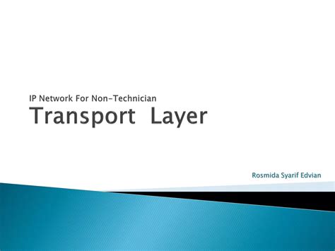 Tcp Vs Udp Layer Transport Ppt