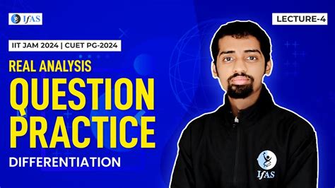differentiation real analysis question practice iit jam cuet pg