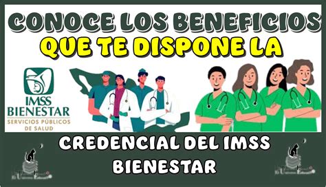 ≫ Conoce Los Beneficios Que Te Dispone La Credencial Del Imss Bienestar