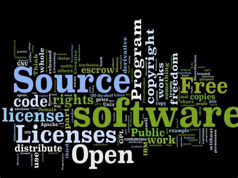 Open Source Licenses Ppt