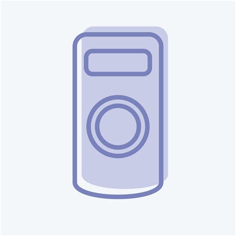 Icon Camera Remote Control Related To Photography Symbol Two Tone Style Simple Design