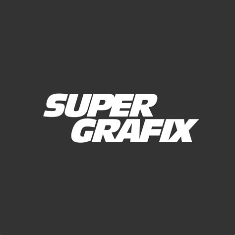 Super Grafix Sticker Super Grafix