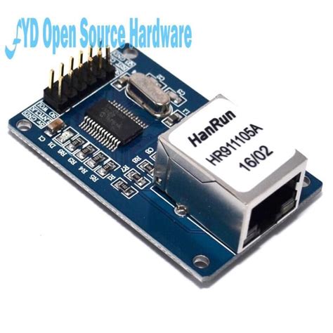 Mini Enc28j60 Ethernet Lan Network Module For Arduino 51 Avr Spi Pic