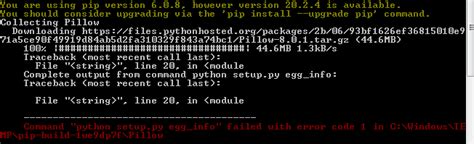 Pip Как установить Pilpillow в Python 343 Stack Overflow на русском