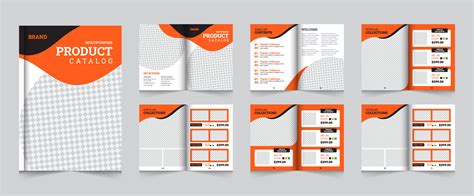 Multipurpose Creative Product Catalog Layout Template Modern Minimal Product Catalog Design