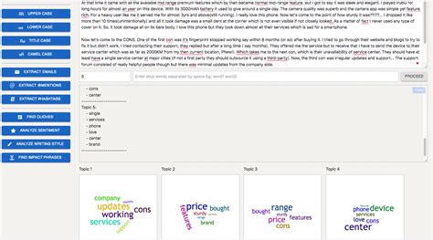 Textdistill A Simple Tool For Finding Topics And Word Clouds